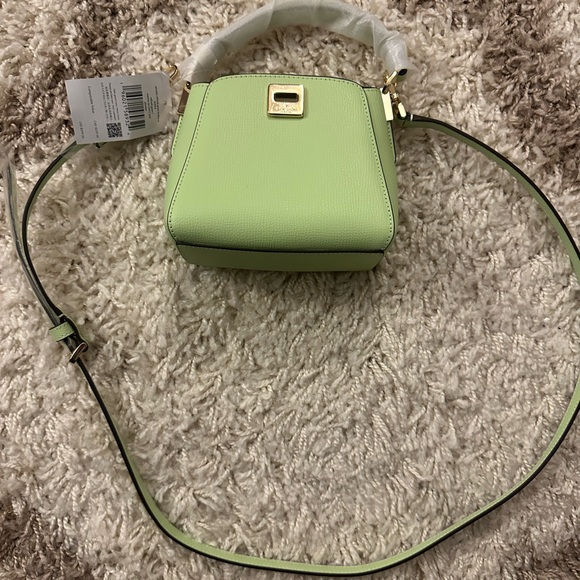 kate spade | Bags | Kate Spade Light Green Phoebe Mini Top Handle ...